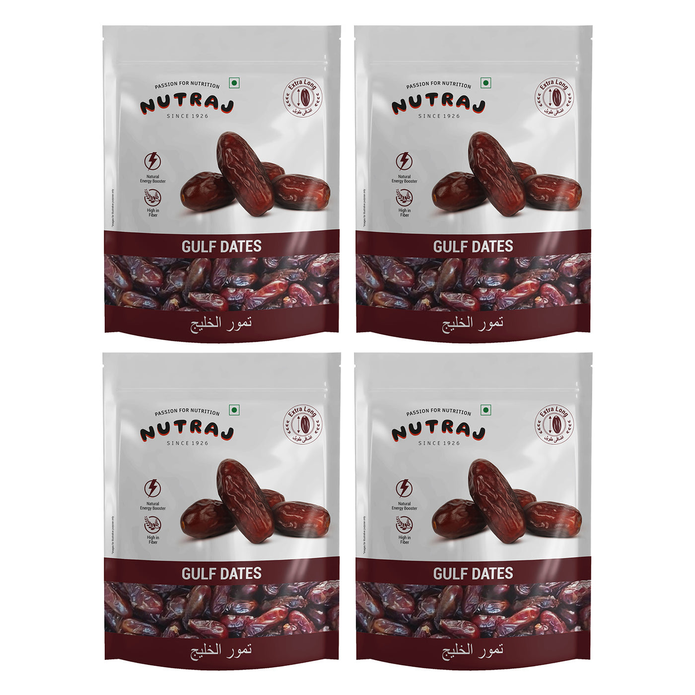 Buy Nutraj Gulf Dates (Khajoor) 500g Online
