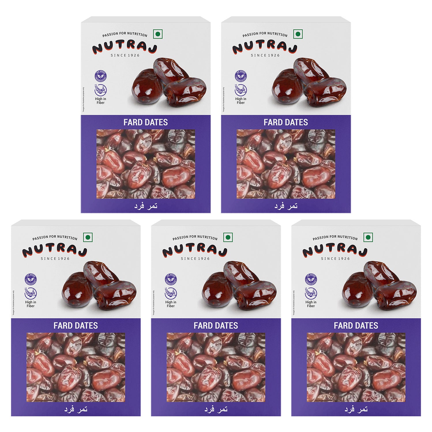 Buy Nutraj Fard Dates Khajoor 200gm
