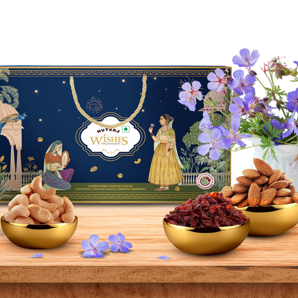 Buy and Send Diwali Dry Fruits Gift Hampers Online from Nutraj