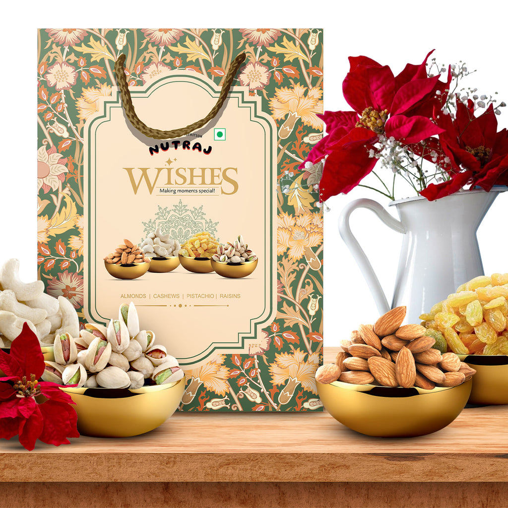 Buy and Send Diwali Dry Fruits Gift Hampers Online from Nutraj