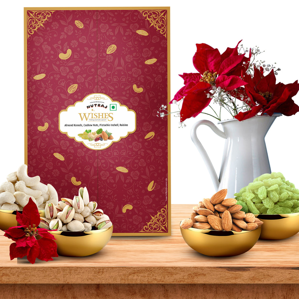 Buy and Send Diwali Dry Fruits Gift Hampers Online from Nutraj