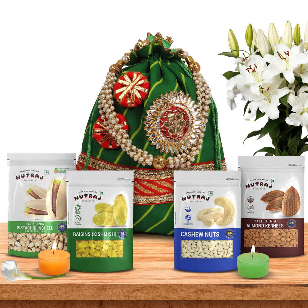 Buy and Send Diwali Dry Fruits Gift Hampers Online from Nutraj