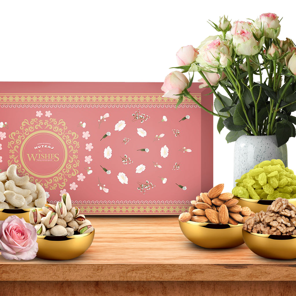 Buy and Send Diwali Dry Fruits Gift Hampers Online from Nutraj