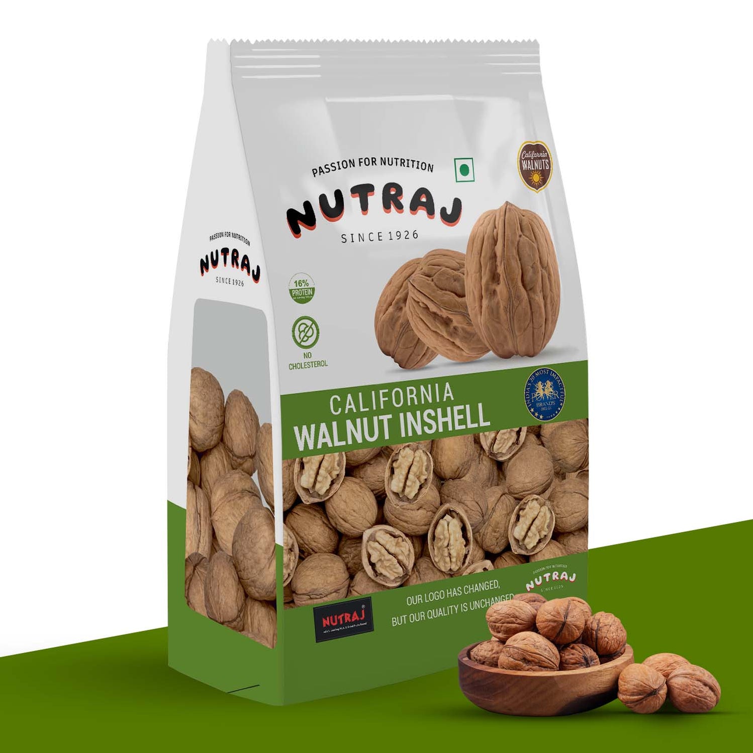 Buy 100% Natural California Walnuts Inshell - NUTRAJ