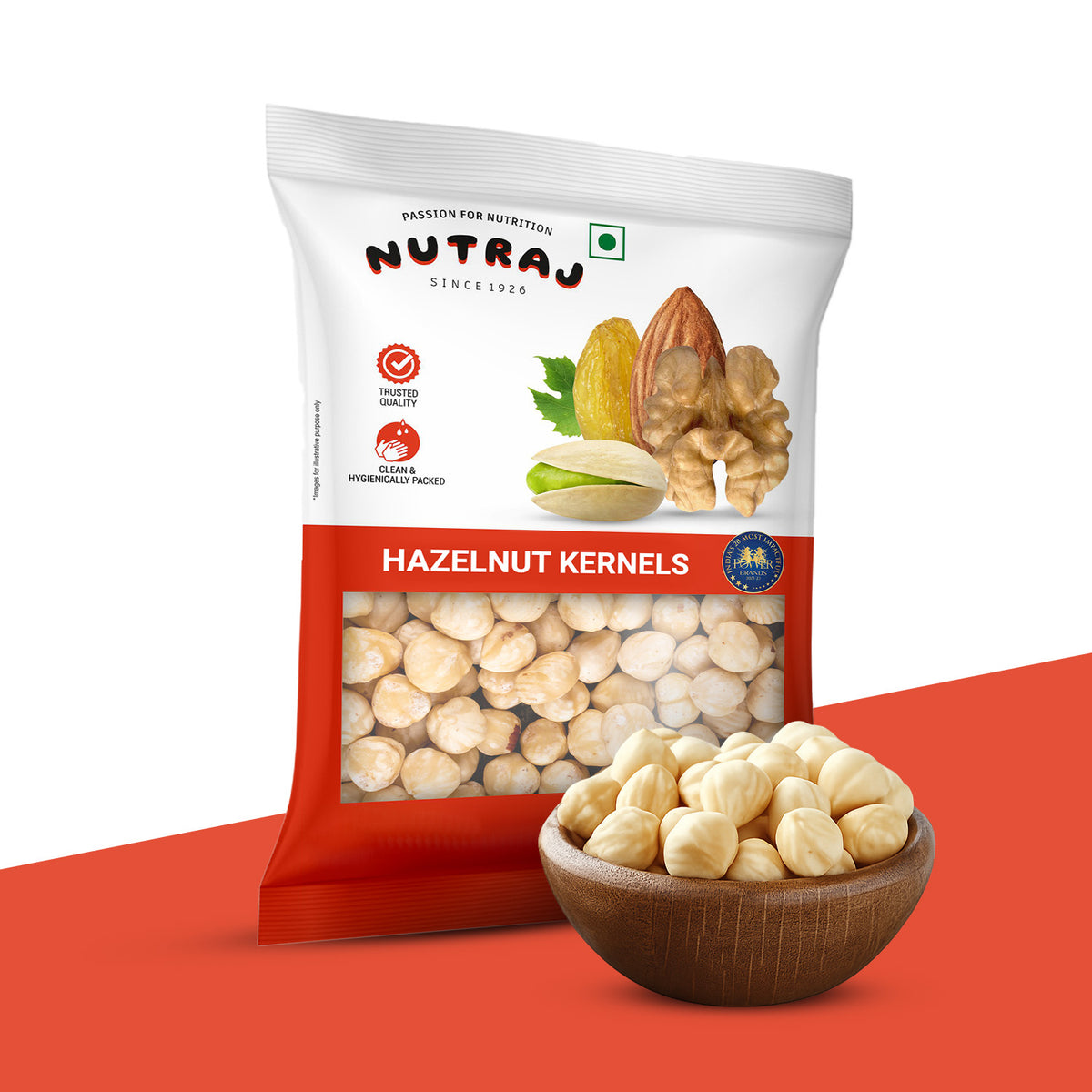 Nutraj Hazelnut Plain 100gm – Buy Online at Best Price