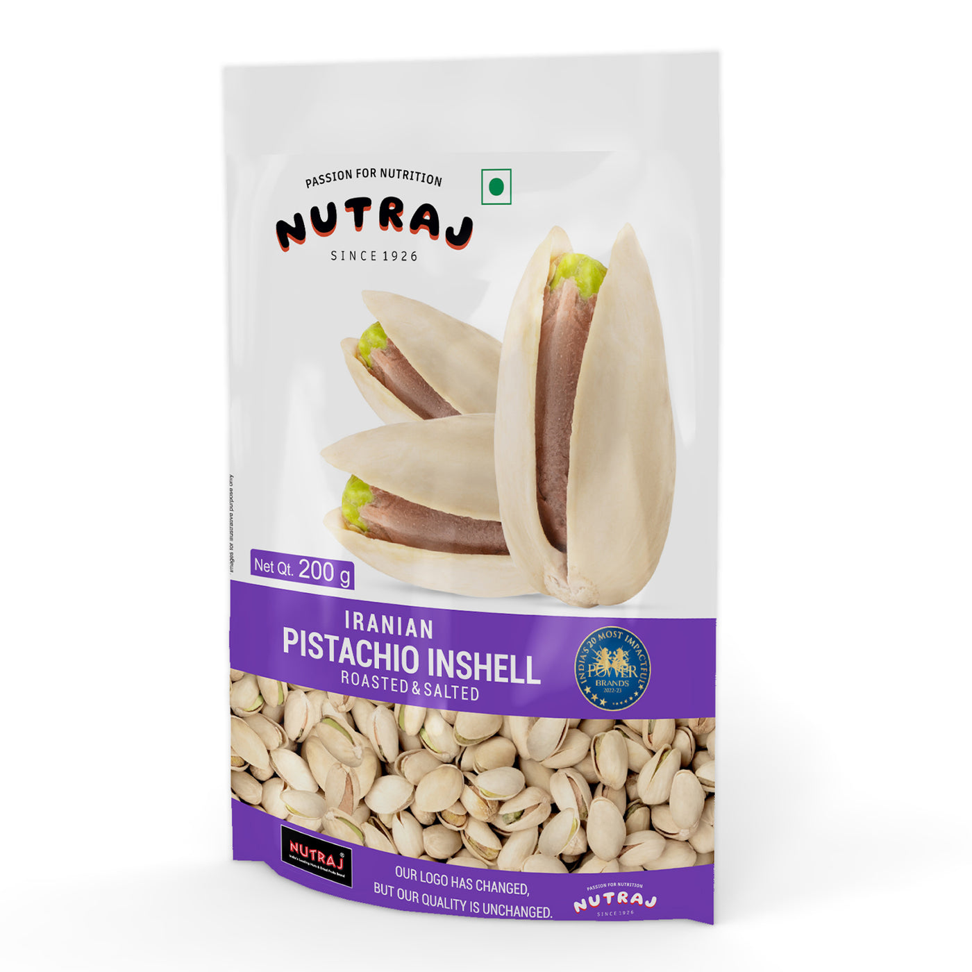 Buy Nutraj Roasted & Salted Iranian Pistachios Online 200g