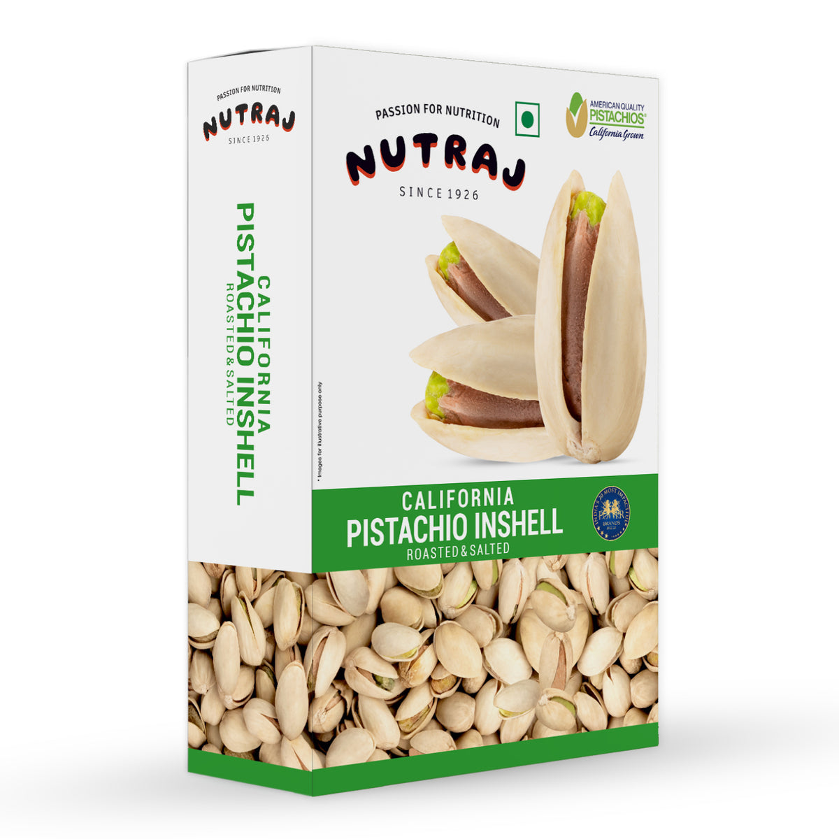 Nutraj Premium California Pistachio Roasted & Salted 200g