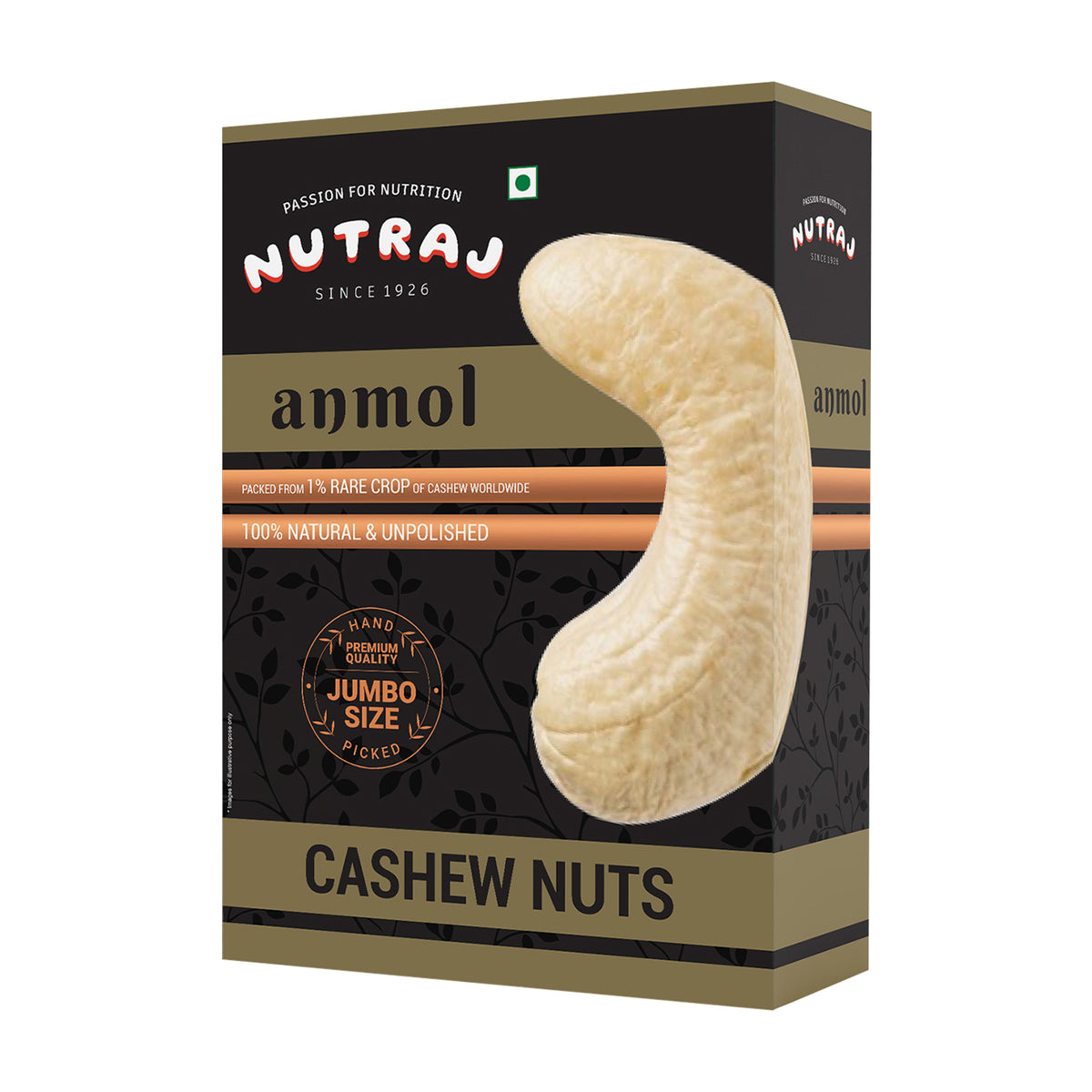 Nutraj Anmol Jumbo Size Cashew 500gm (W180)