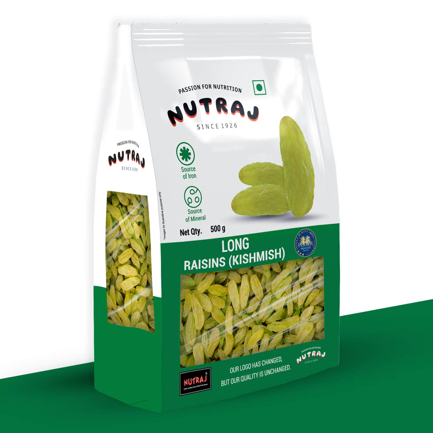 Buy Nutraj Long Raisin 500gm Online at Best Price - Kismis/Kishmish