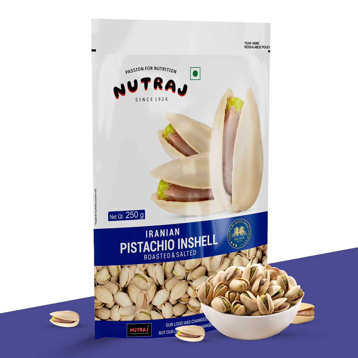 Buy Nutraj Roasted & Salted Iranian Pistachios Online