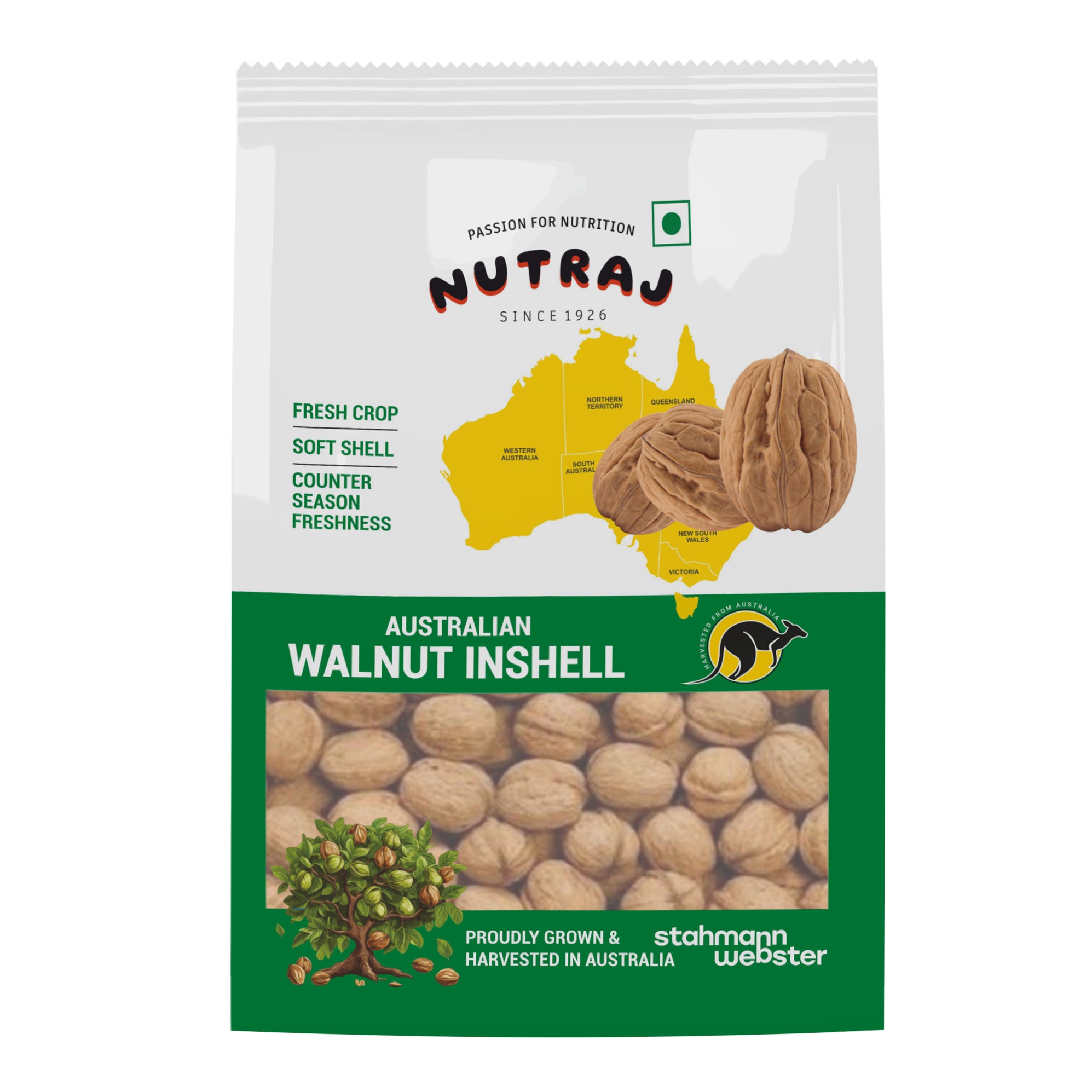 Nutraj Australian Walnut Inshell 1kg