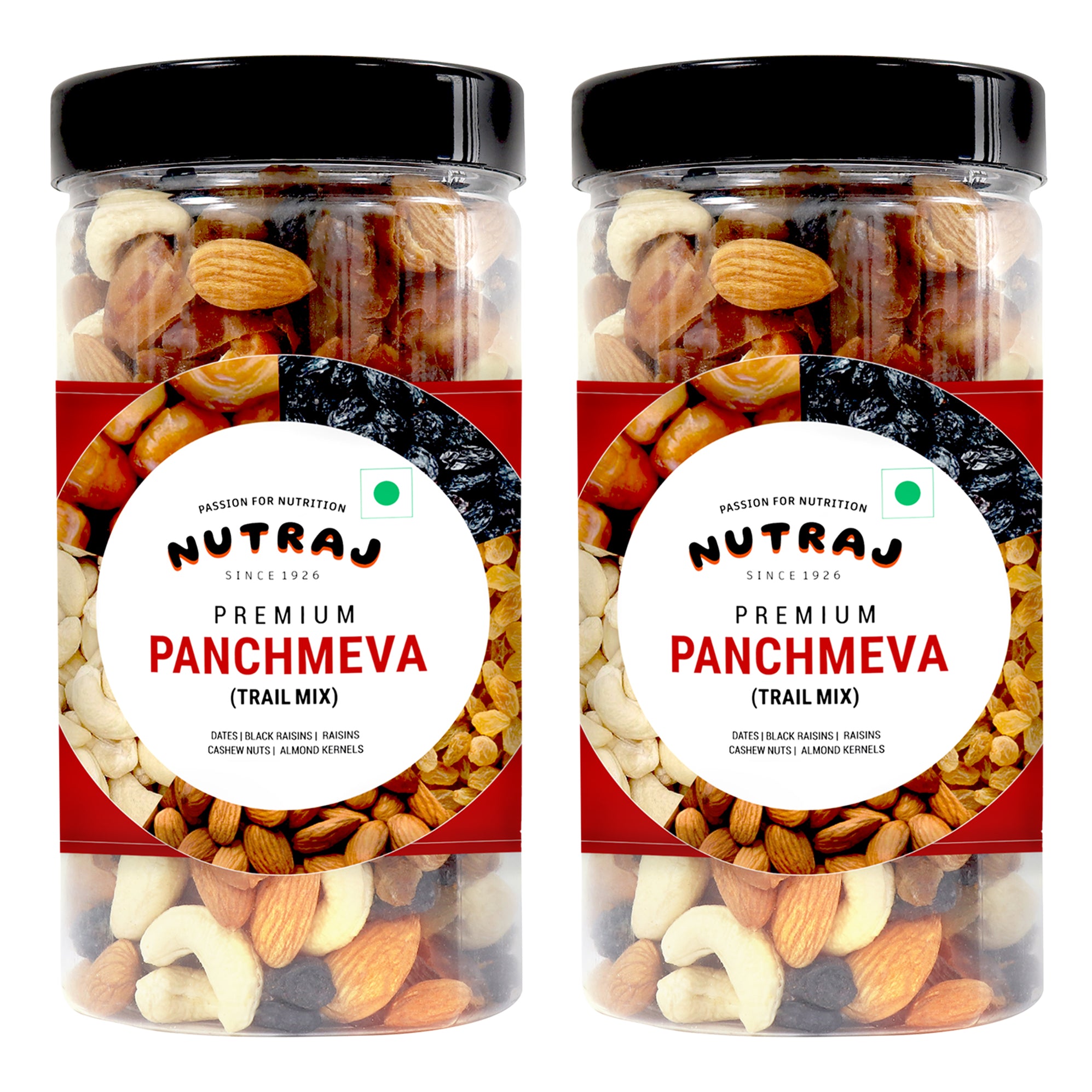 Nutraj Panchmeva Jar 500g | Premium Healthy Dry Fruits Mix