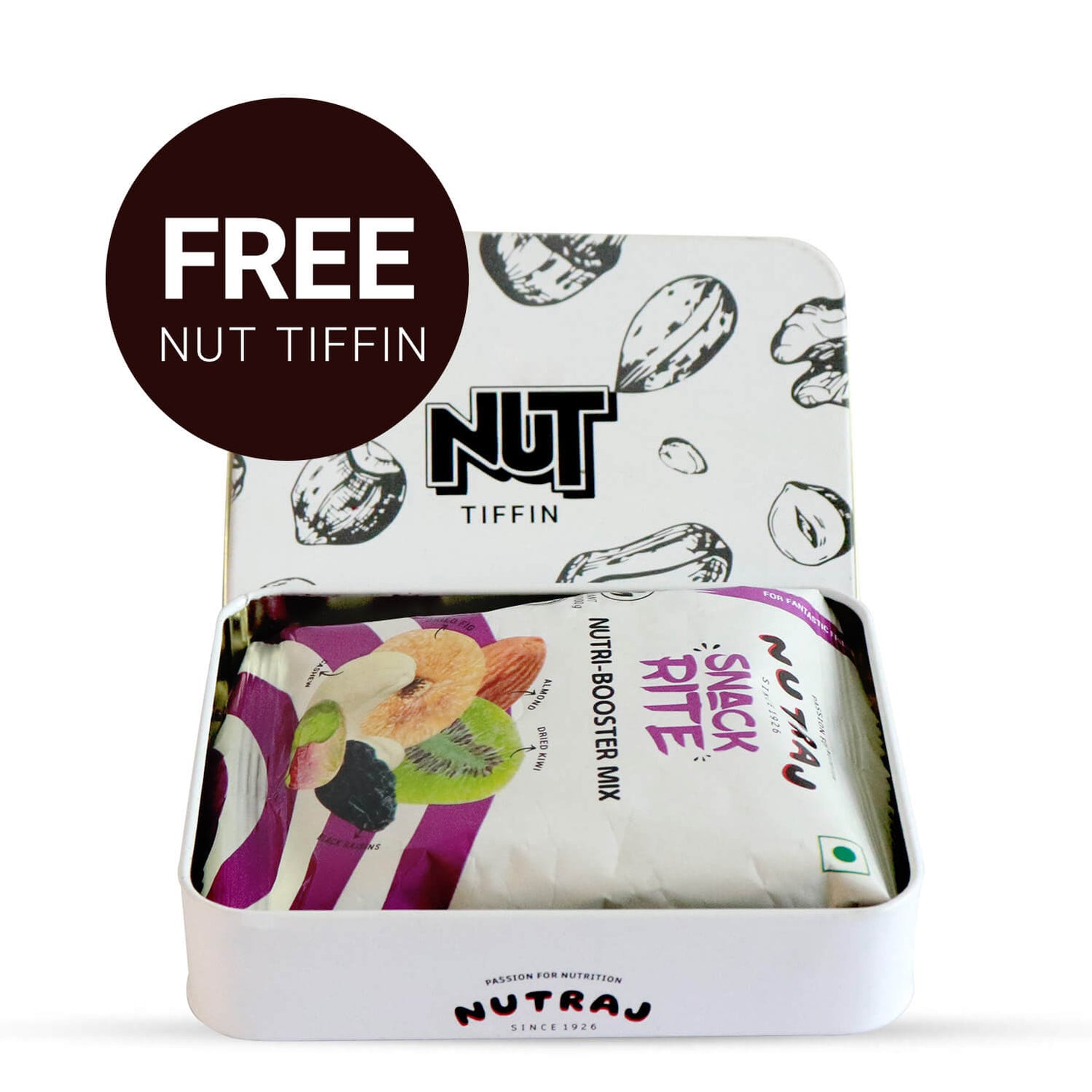 Nutraj Snackrite Daily Nutrition Pack (7x3 = 21 pouches) - 525g