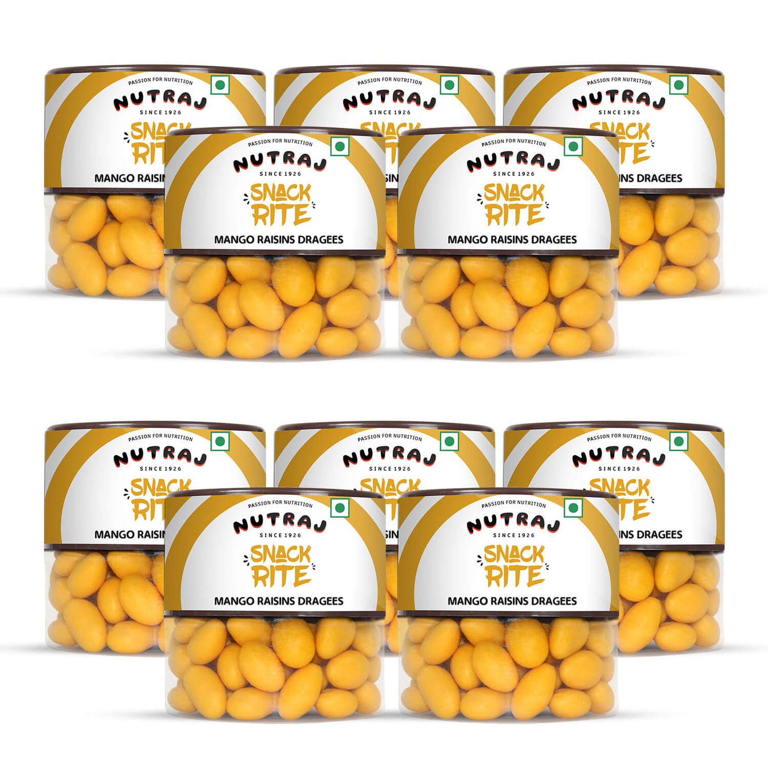 Nutraj Snackrite Mango Raisin Dragees Jar