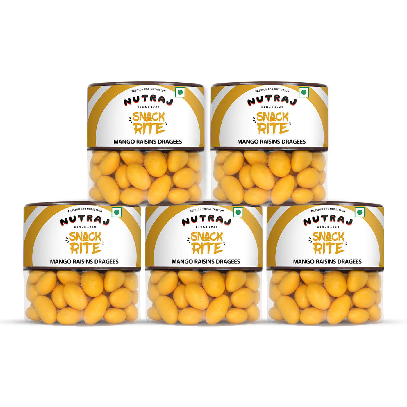 Nutraj Snackrite Mango Raisin Dragees Jar