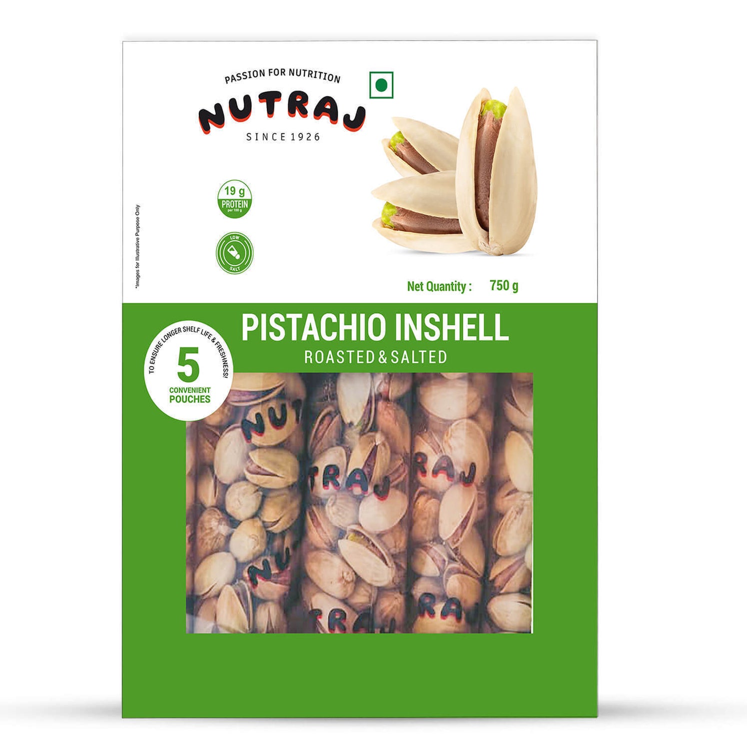 Buy Roasted & Salted Pistachios (Pista) Online at Best Price In India