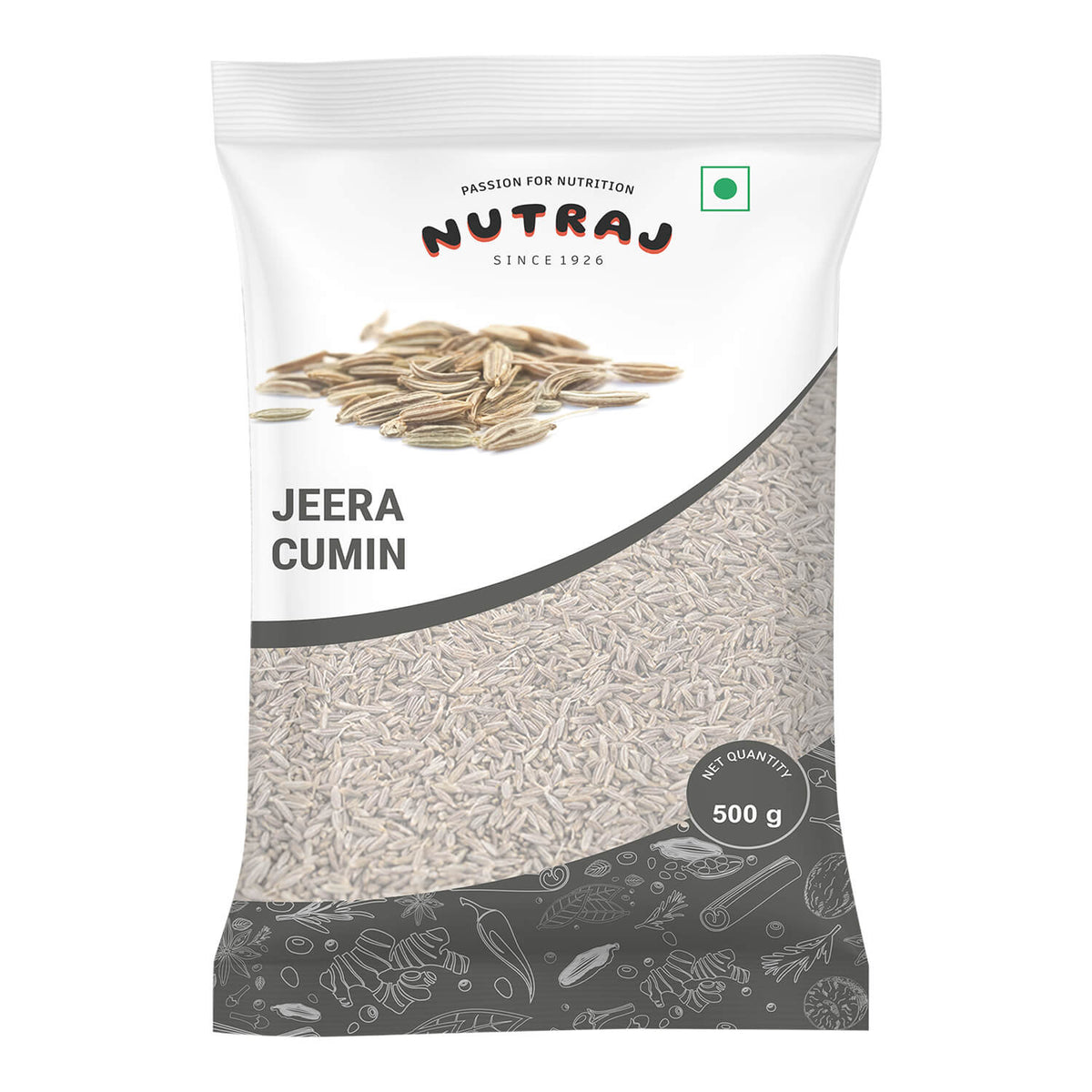 Nutraj Cumin Seeds (Jeera) 500gm