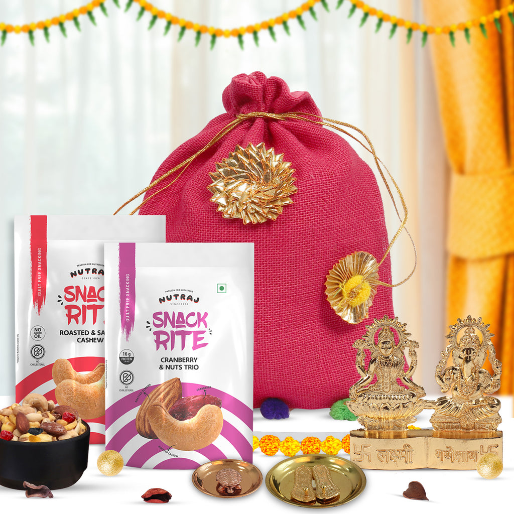 Buy and Send Diwali Dry Fruits Gift Hampers Online from Nutraj