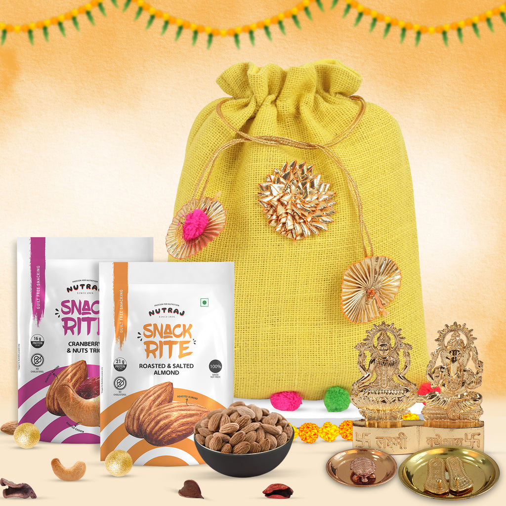 Buy and Send Diwali Dry Fruits Gift Hampers Online from Nutraj